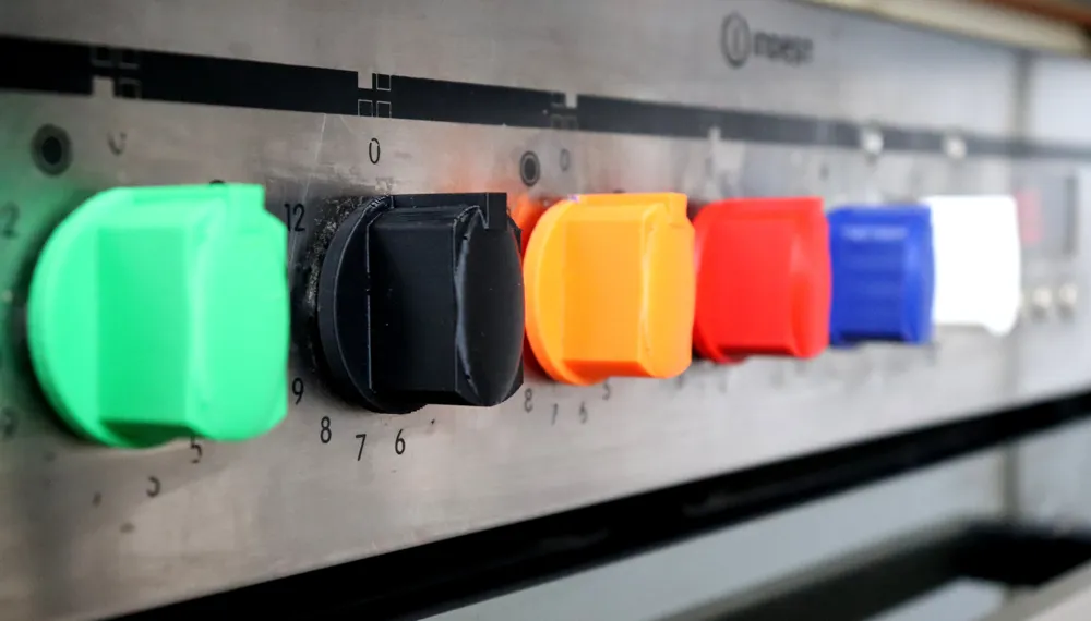 Oven button - Free 3D Print Model - MakerWorld