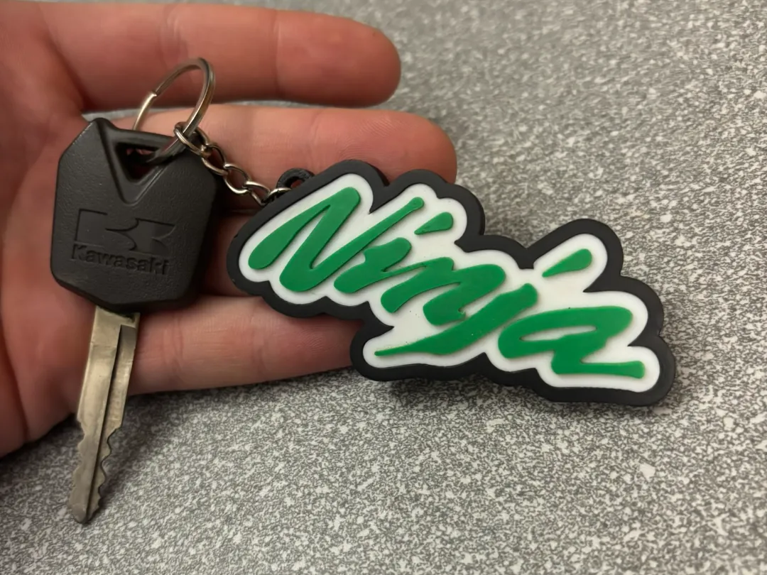 Kawasaki Ninja Keychain - Free 3D Print Model - MakerWorld