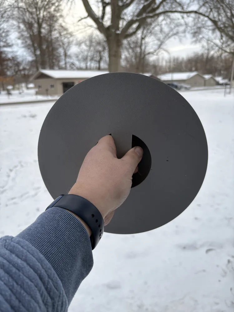 Buckler Shield for Snowball Fights - No Assembly! - Free 3D Print Model ...