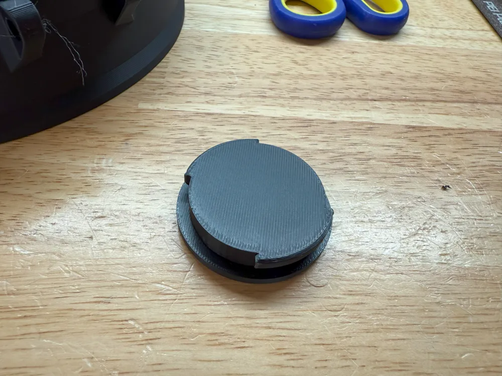 Filament Spool Container Twist Lock Remixed by Eric MakerWorld ...