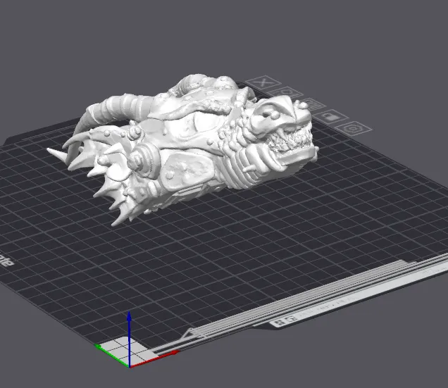 Steam punk dragon head by Tomáš Jírovec MakerWorld: Download Free 3D Models