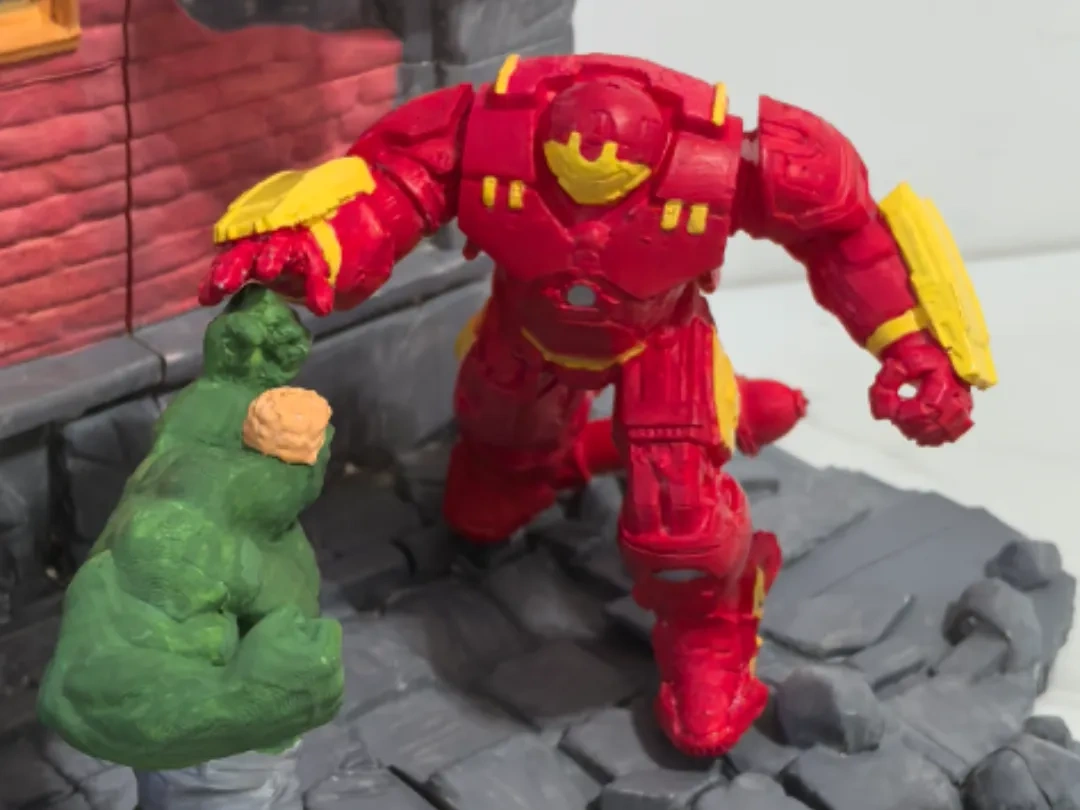 Avengers Civil War Scene - Iron Man Part by Clamuck - MakerWorld