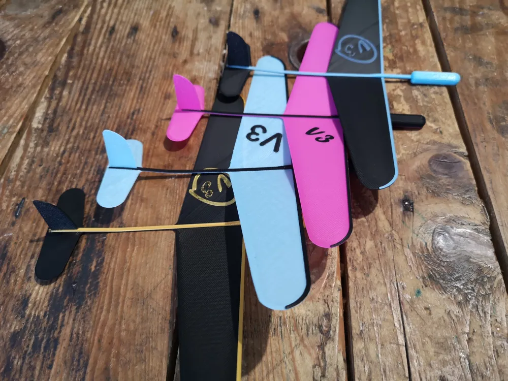 Mini Balanced Glider by AD-Concept MakerWorld: Download Free 3D Models