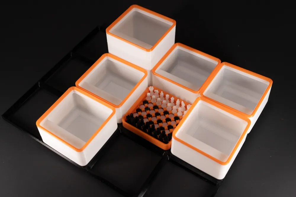 Gridfinity Mini Chess 1x1 by Perfect Scale - MakerWorld