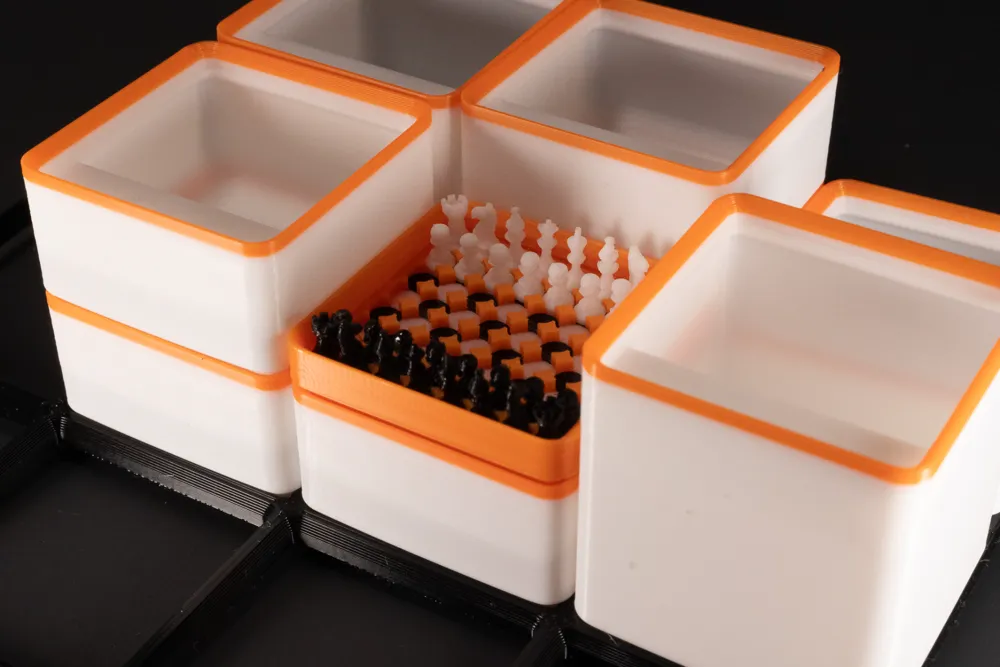 Gridfinity Mini Chess 1x1 by Perfect Scale - MakerWorld
