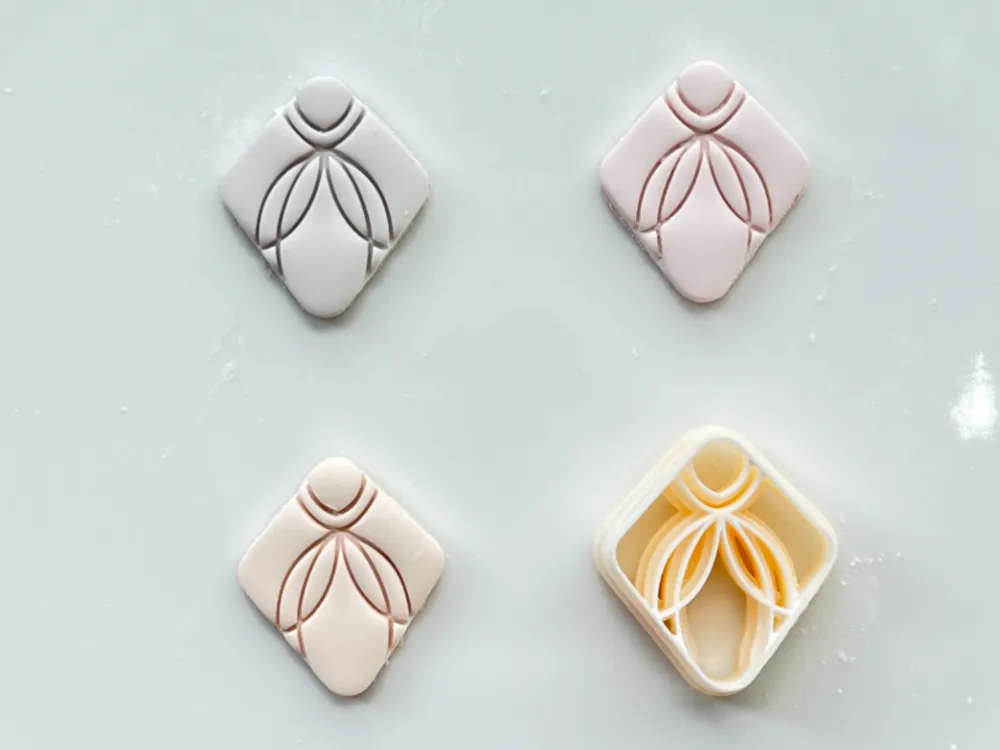 Basic patterns-4 polymer clay cutters - Free 3D Print Model - MakerWorld