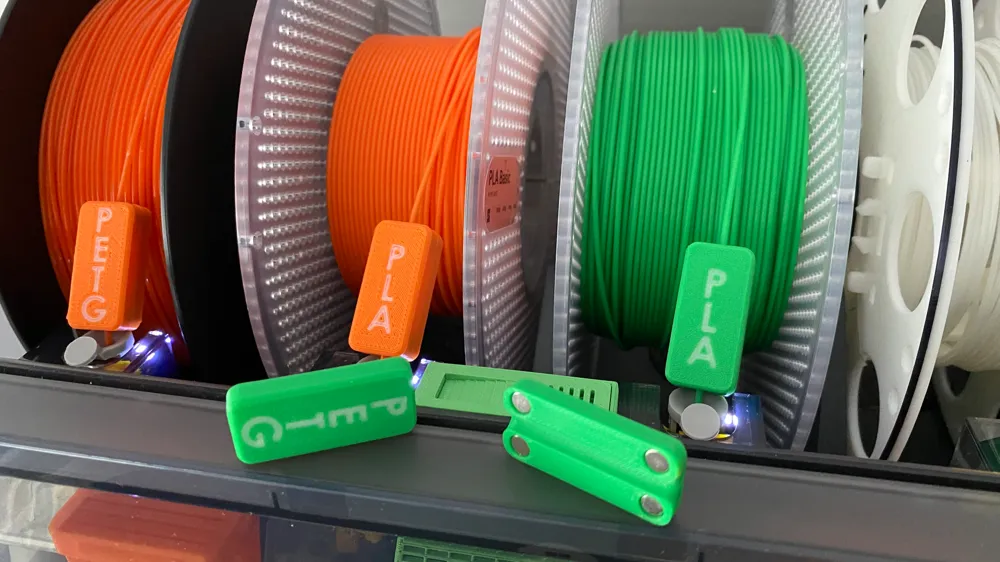 AMS Filament TAGS Magnet by Martin1967 - MakerWorld