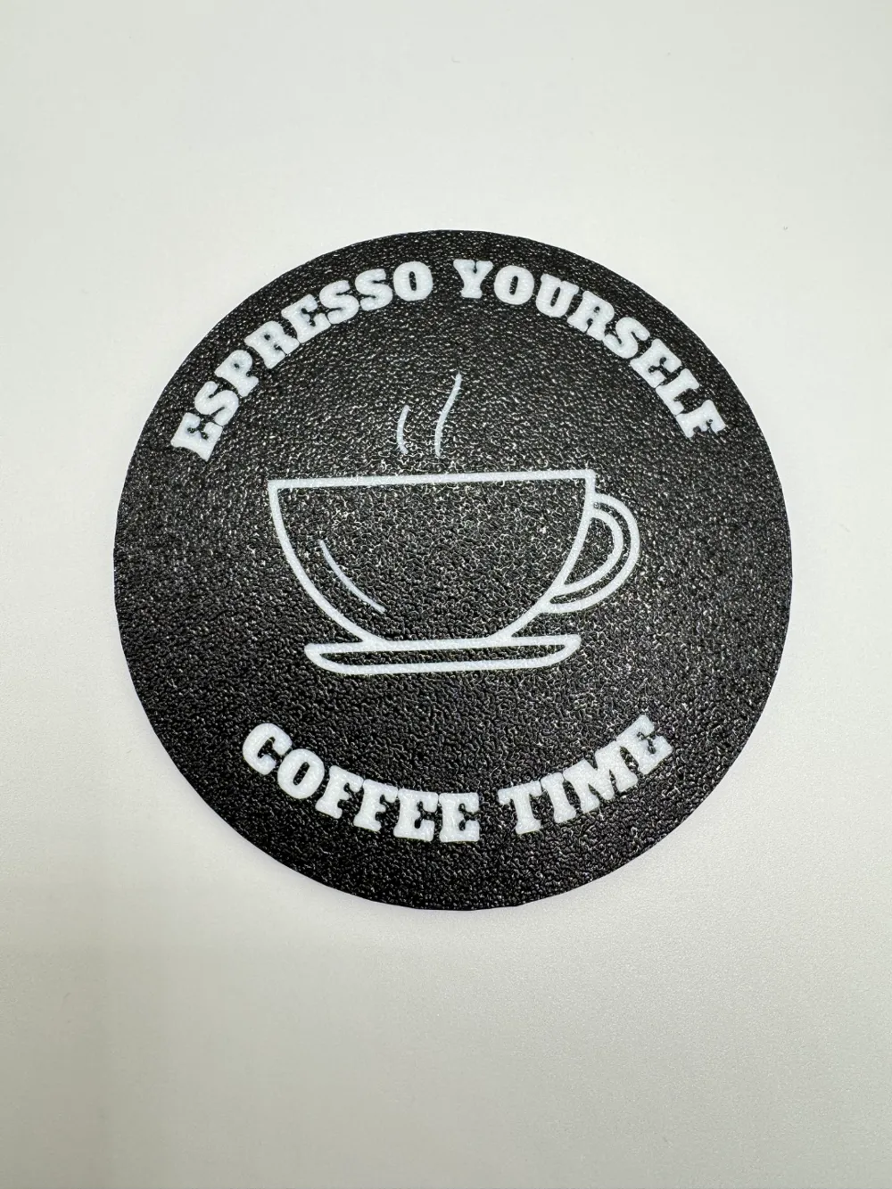 Espresso Yourself Coffee Coaster by Denis Byrne - MakerWorld