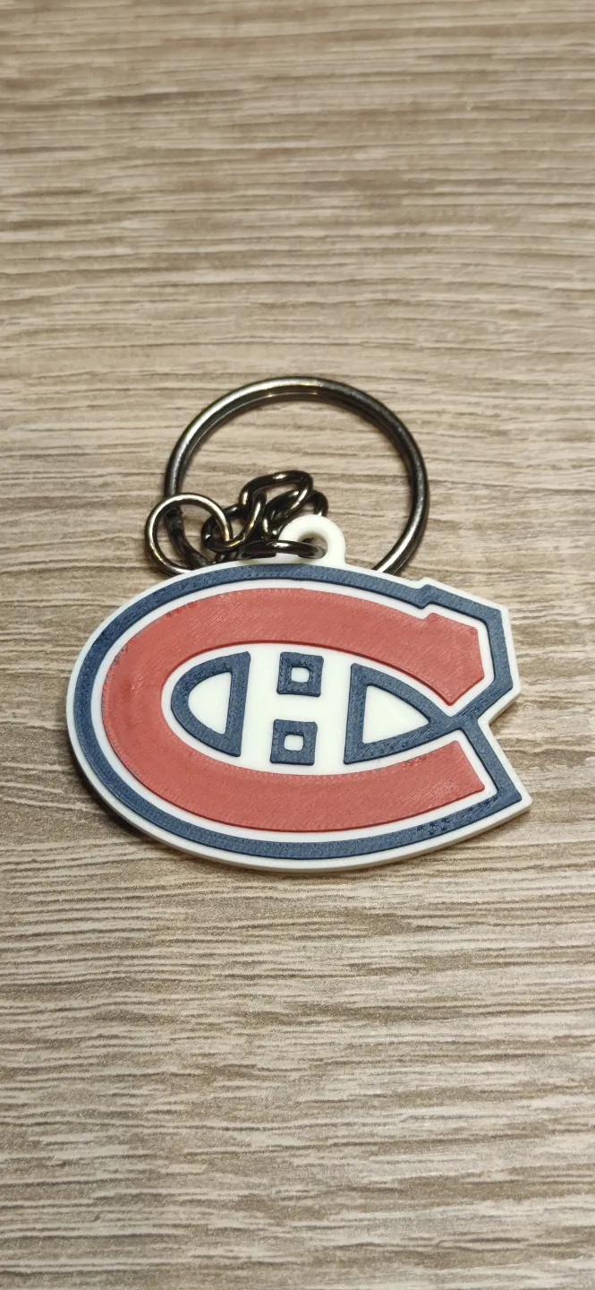 Montreal Canadiens keychain by Carlson - MakerWorld