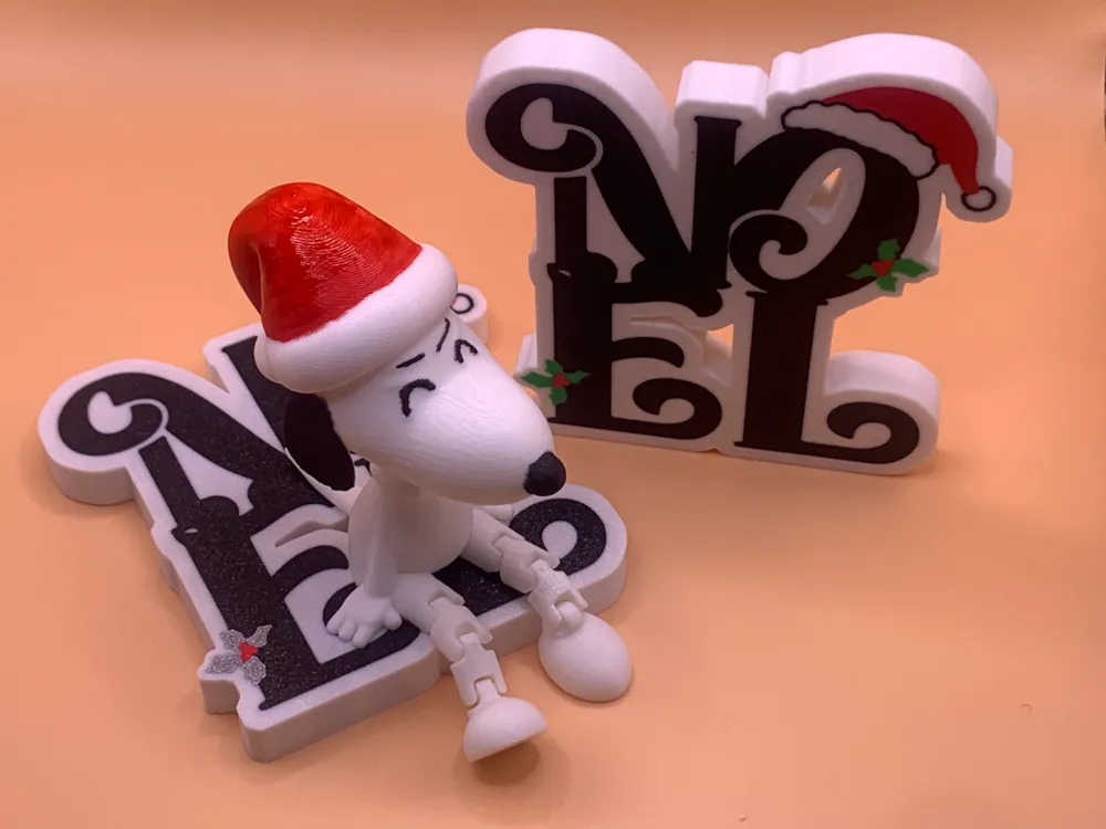 snoopy articulated by Elixum3D MakerWorld: Download Free 3D Models