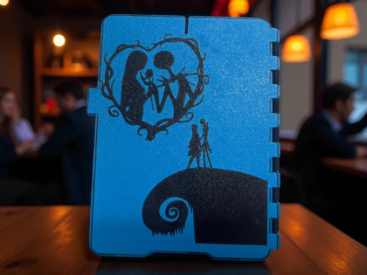 Capa para Kindle Paperwhite Jack & Sally Gen12 - Modelo gratuito para ...