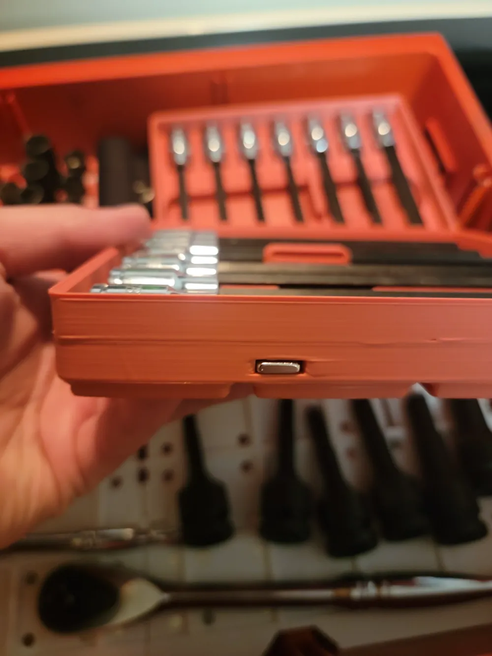 Harbor Freight long hex socket gridfinity - Free 3D Print Model ...