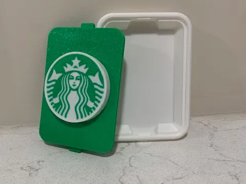 Starbucks Remix - Locking Gift Card Box - Free 3D Print Model - MakerWorld