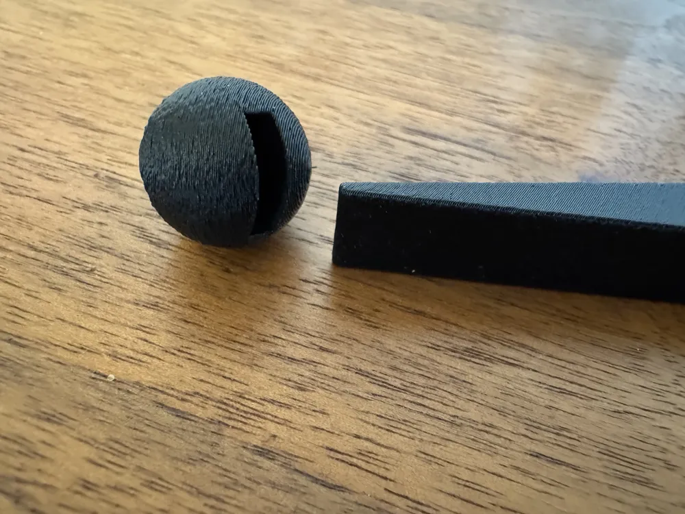 Support sphere for coat hangers, eliminates wrinkles - Free 3D Print ...