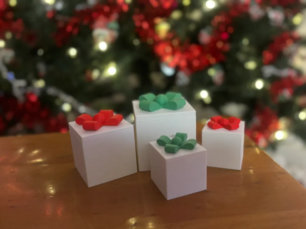 Cute Christmas Gift Boxes by KtrlZed - MakerWorld