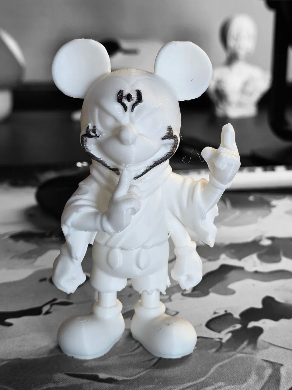 Sukuna Mickey Mouse - Jujutsu Kaisen - Free 3D Print Model - MakerWorld