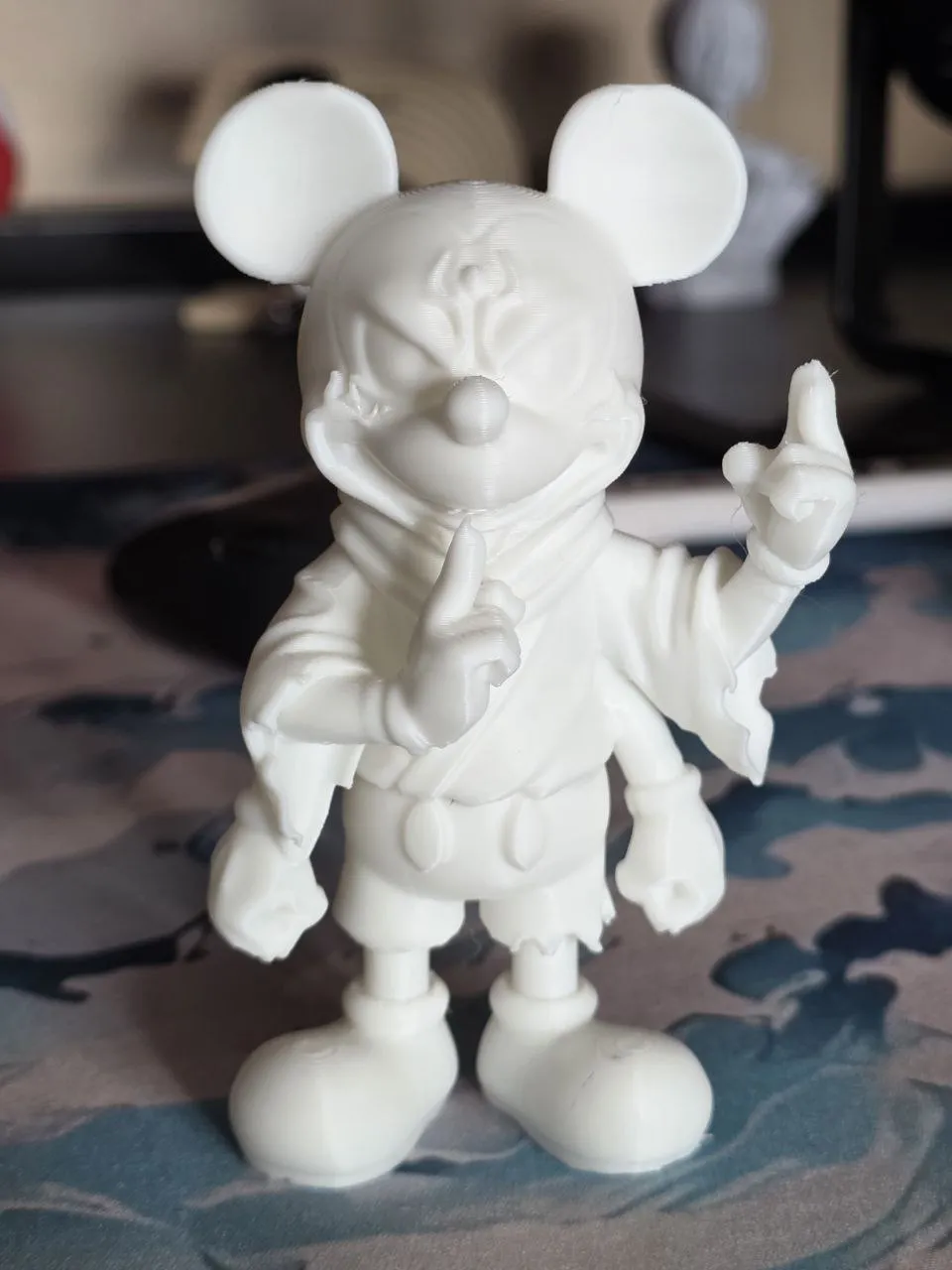 Sukuna Mickey Mouse - Jujutsu Kaisen - Free 3D Print Model - MakerWorld