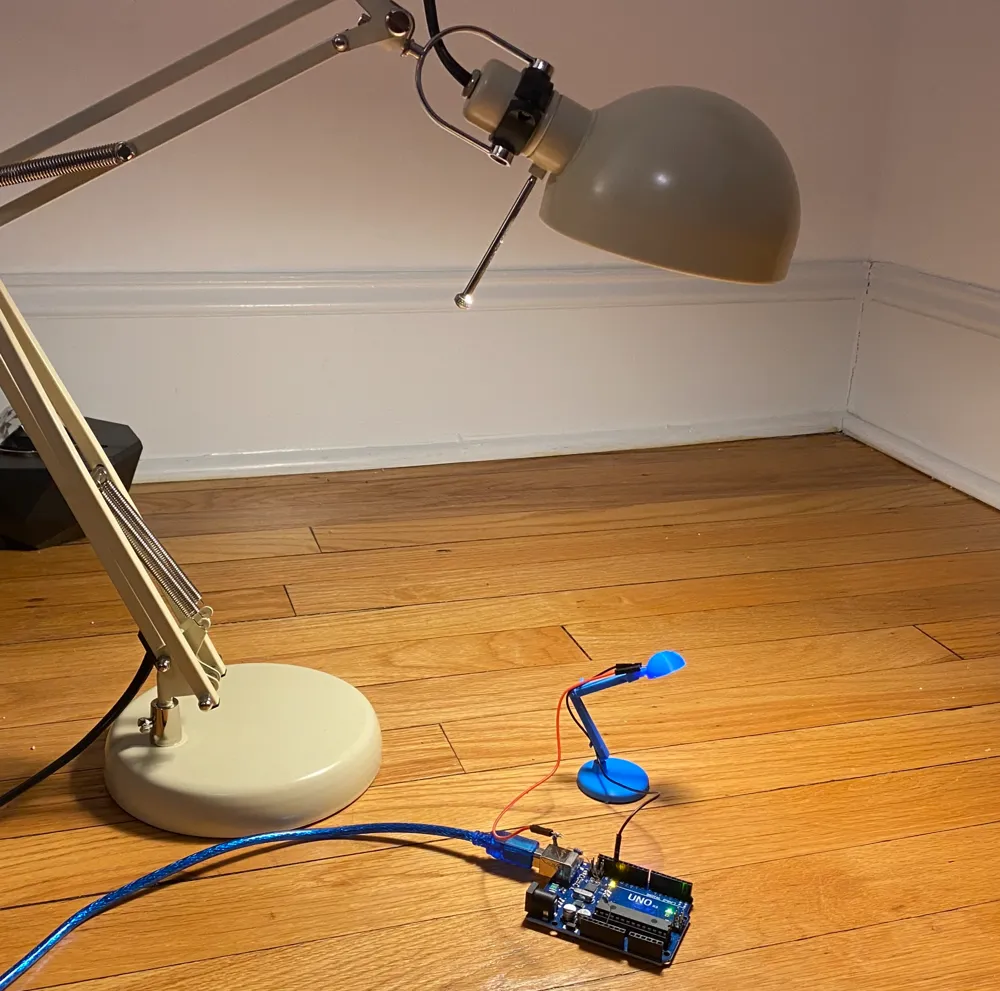 Mini Desk Lamp Kit Card - 1st Electronics Project by oesa2908 - MakerWorld