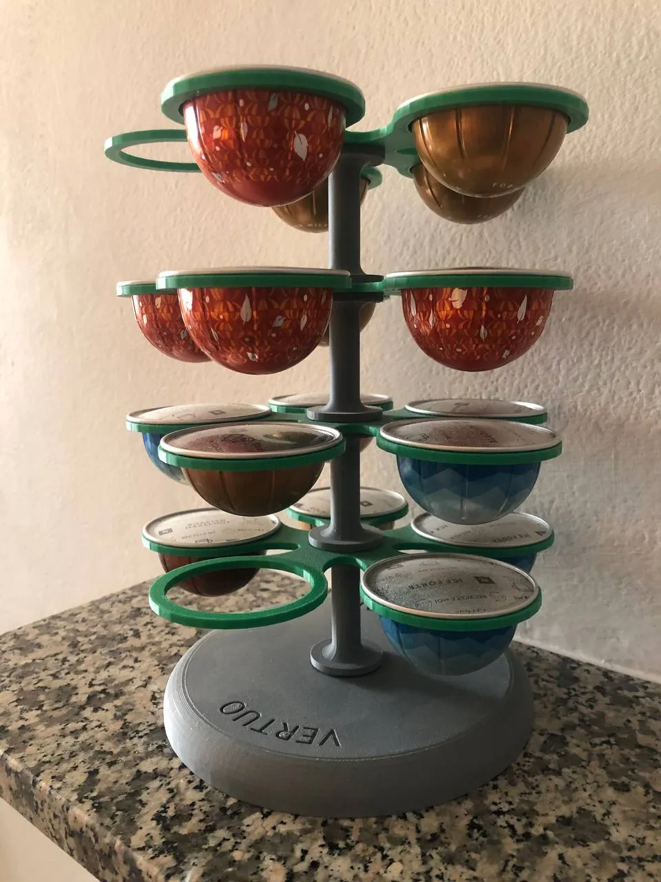 Rotating Vertuo Capsule Display by Artisan Printings - MakerWorld