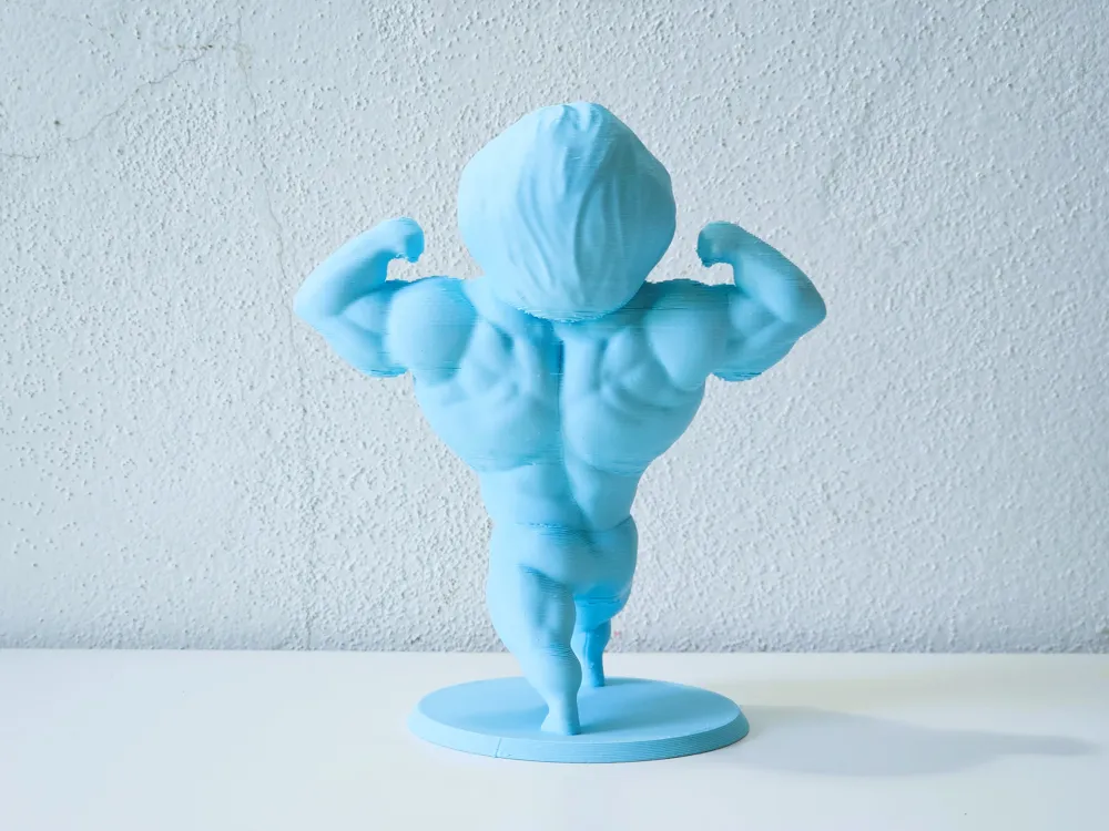 Albert Einstein buffed figure Remixed by dubmehard - MakerWorld
