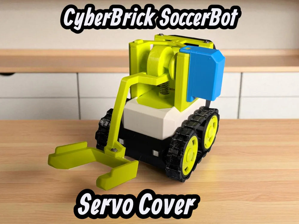 CyberBrick SoccerBot Servo Cover by Brez$$z MakerWorld: Download Free ...