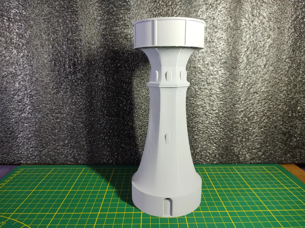 Water Tower scale HO / OO (Lower part) by 3-Dr. Lighthouse Design ...