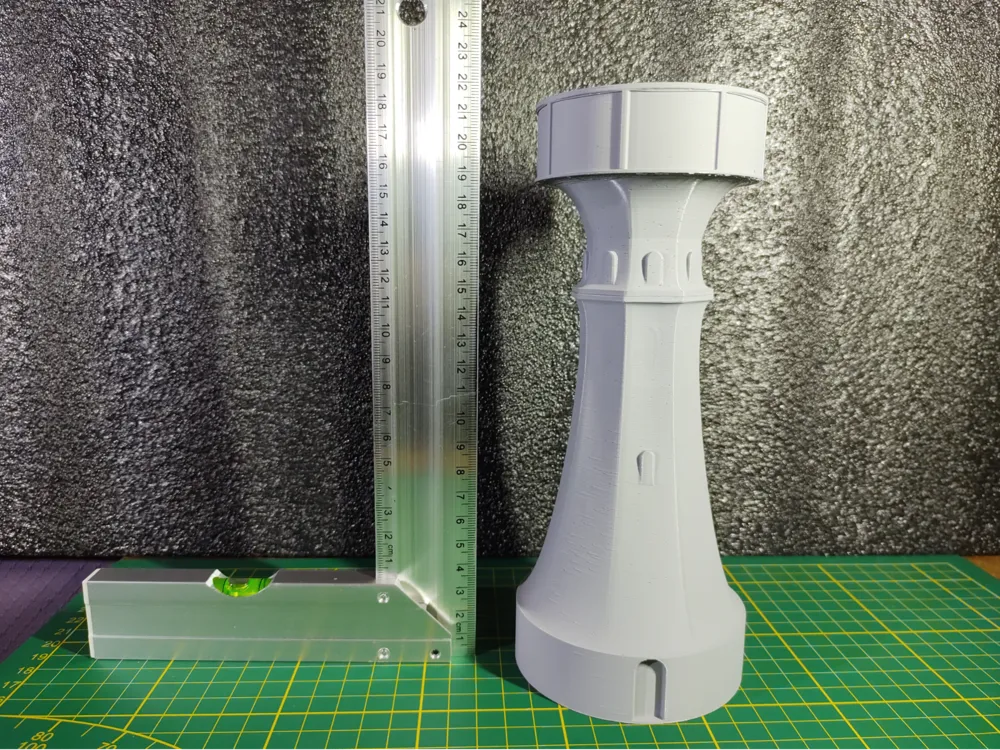 Water Tower scale HO / OO (Lower part) by 3-Dr. Lighthouse Design ...