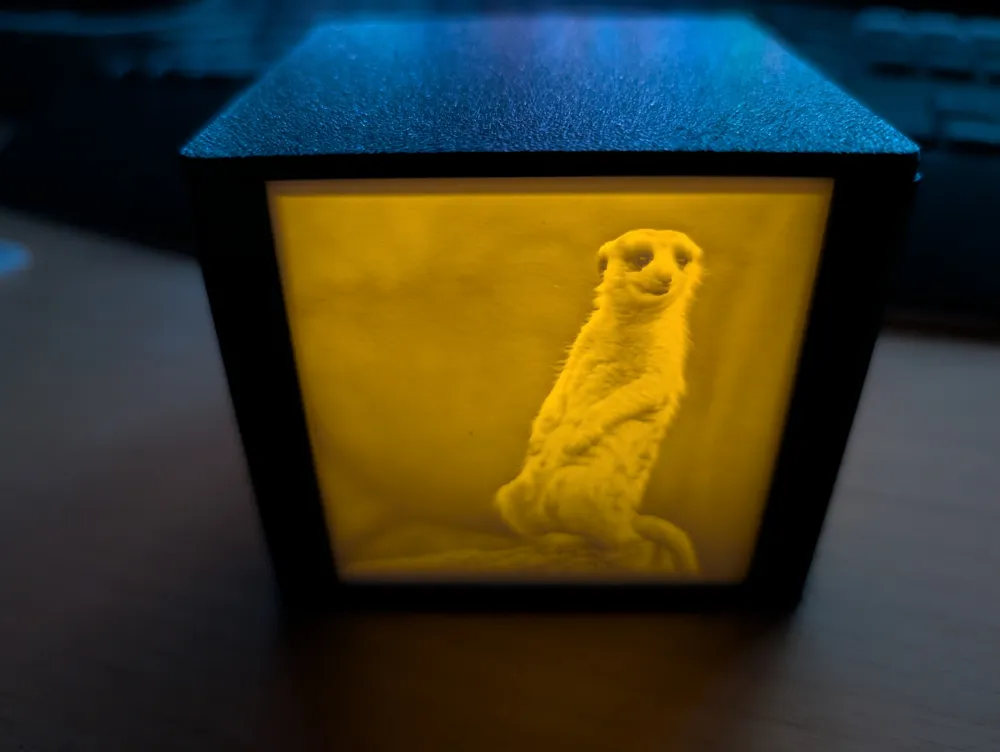 4 sided 64x64mm Lithophane Tealight Base and Lid - Free 3D Print Model ...