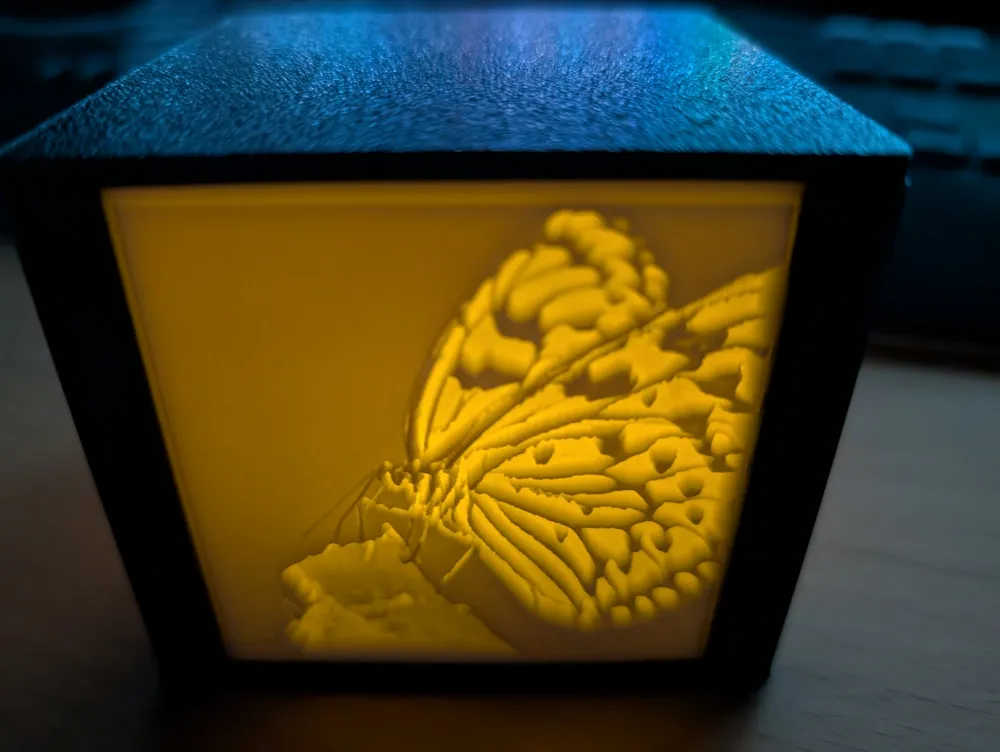 4 sided 64x64mm Lithophane Tealight Base and Lid - Free 3D Print Model ...