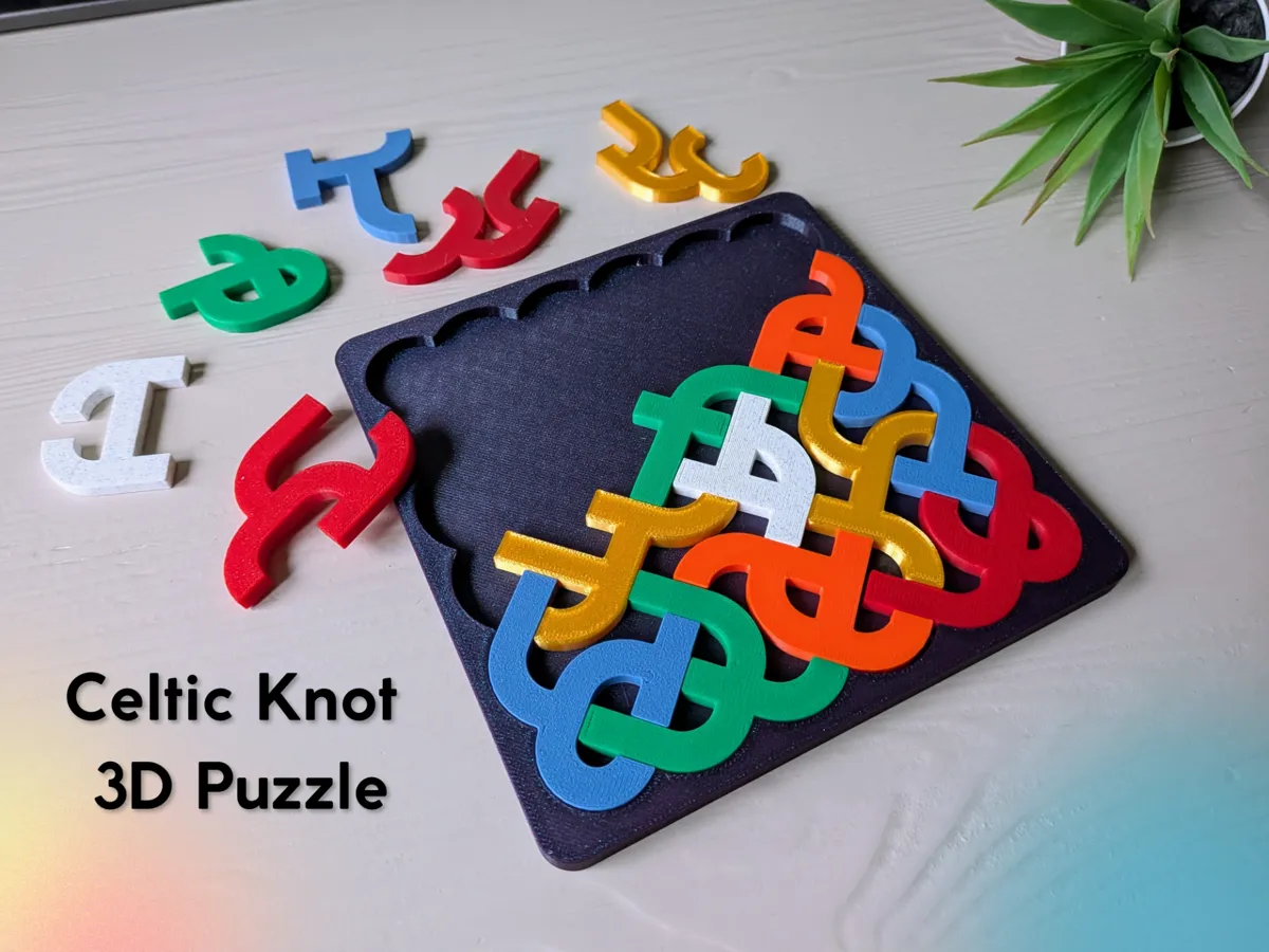 Celtic Knot Puzzle - Free 3D Print Model - MakerWorld