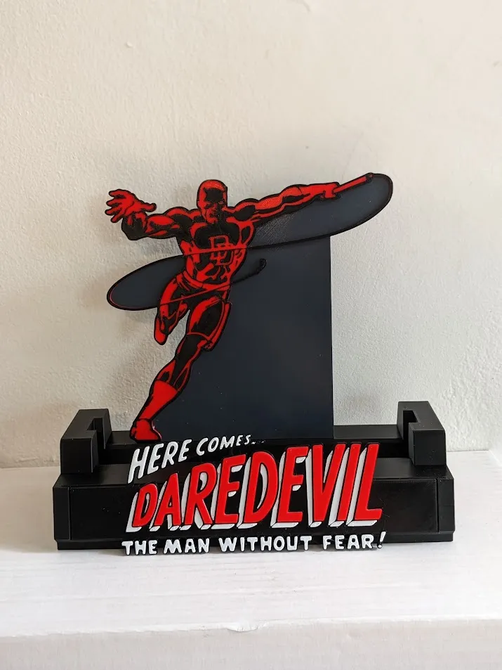 Daredevil Comic Book Stand - Graded Comics by standitupstore - MakerWorld