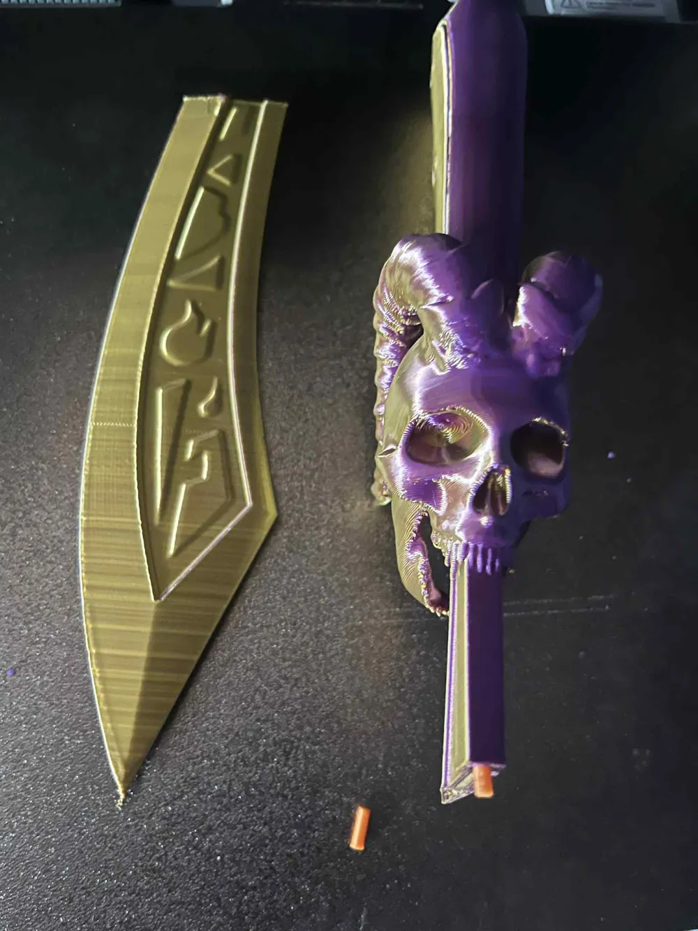 demon skull dagger - Free 3D Print Model - MakerWorld