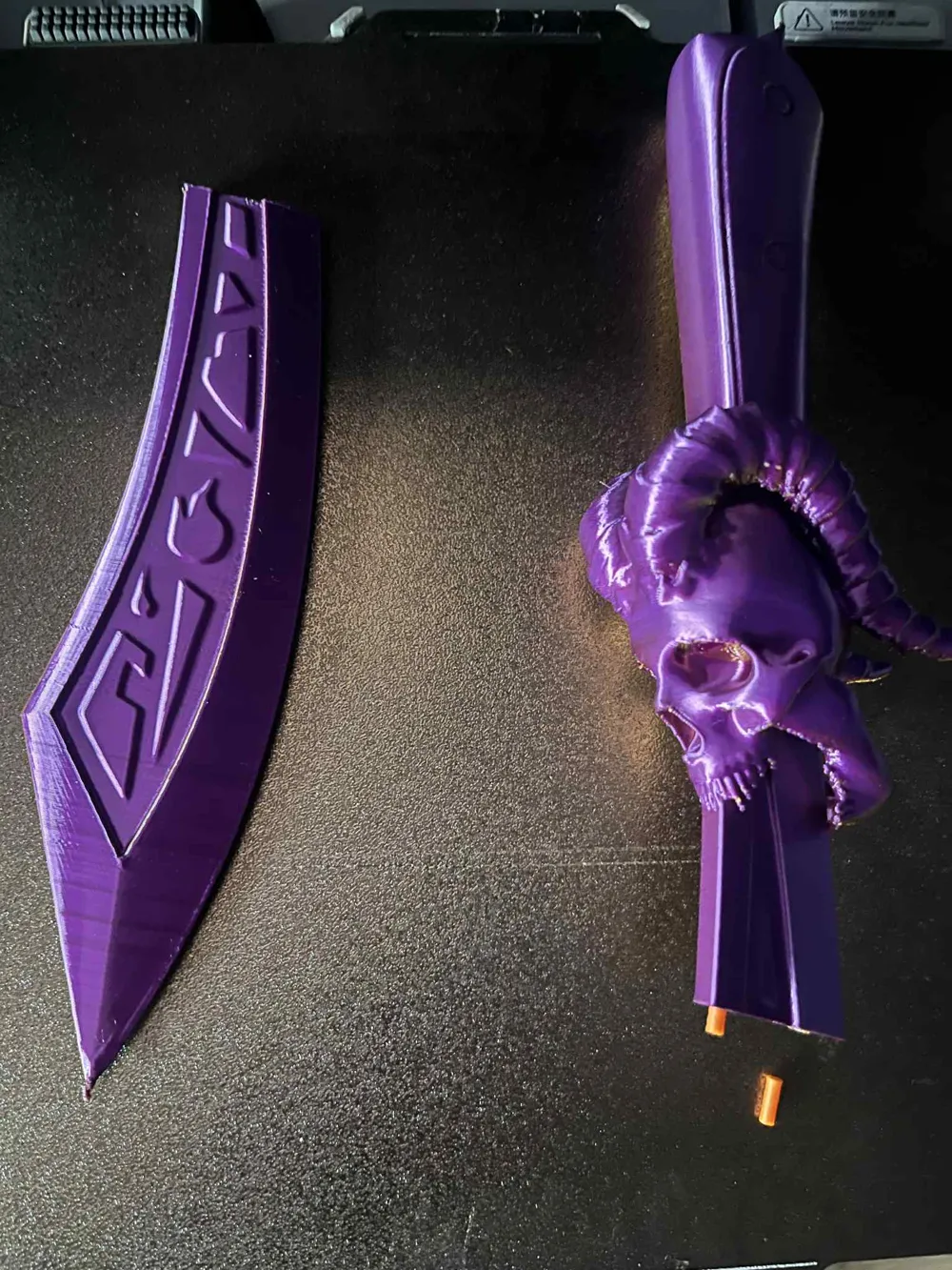 demon skull dagger by Swift Printz MakerWorld: Download Free 3D Models