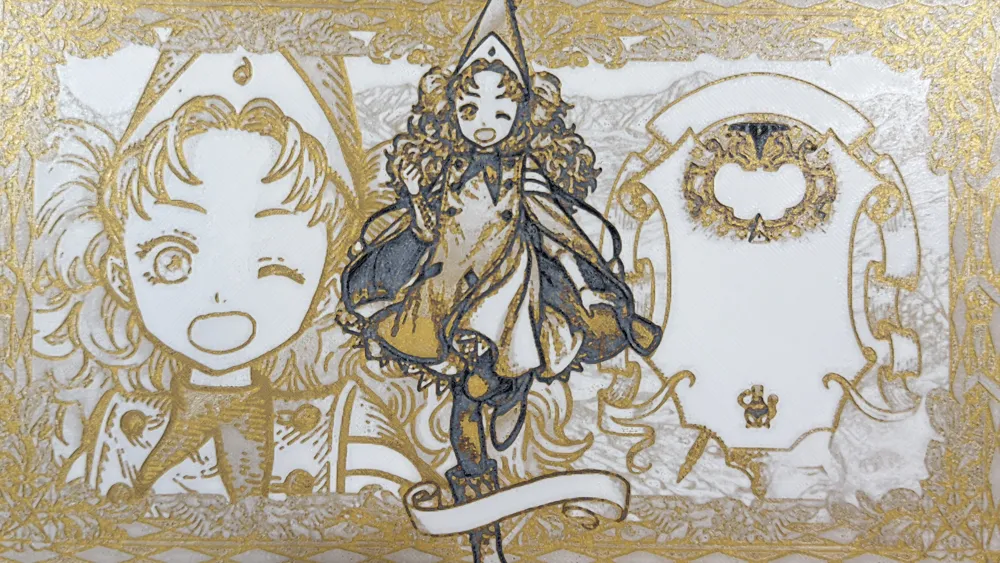 Witch Hat Atelier - Tetia Character Sheet - Free 3D Print Model ...