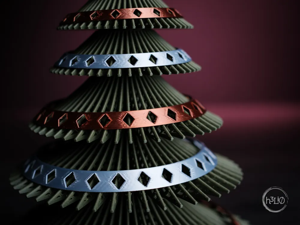 sapin de Noël par h3li0 MakerWorld : Téléchargez des Modèles 3D Gratuits