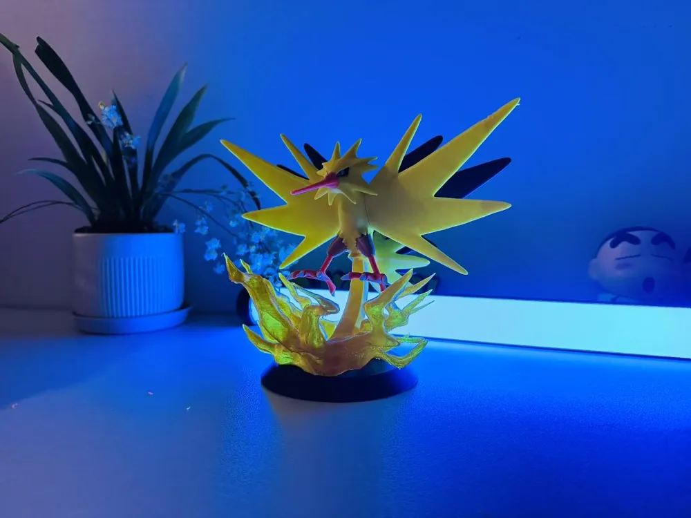Pokémon — Zapdos (Multi-color Assembly) Zapdos Pokémon by 手残的Leo ...