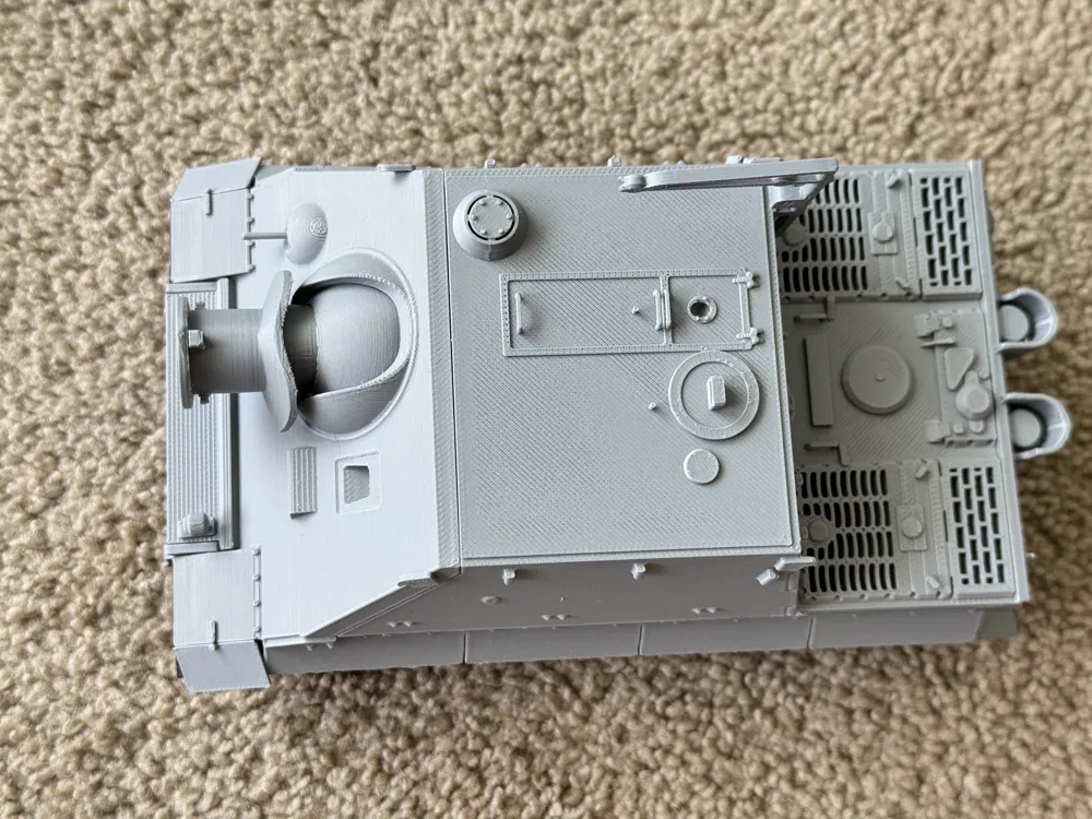 Sturmtiger Assault Gun 1:35 Scale with Movable Barrel - Free 3D Print ...
