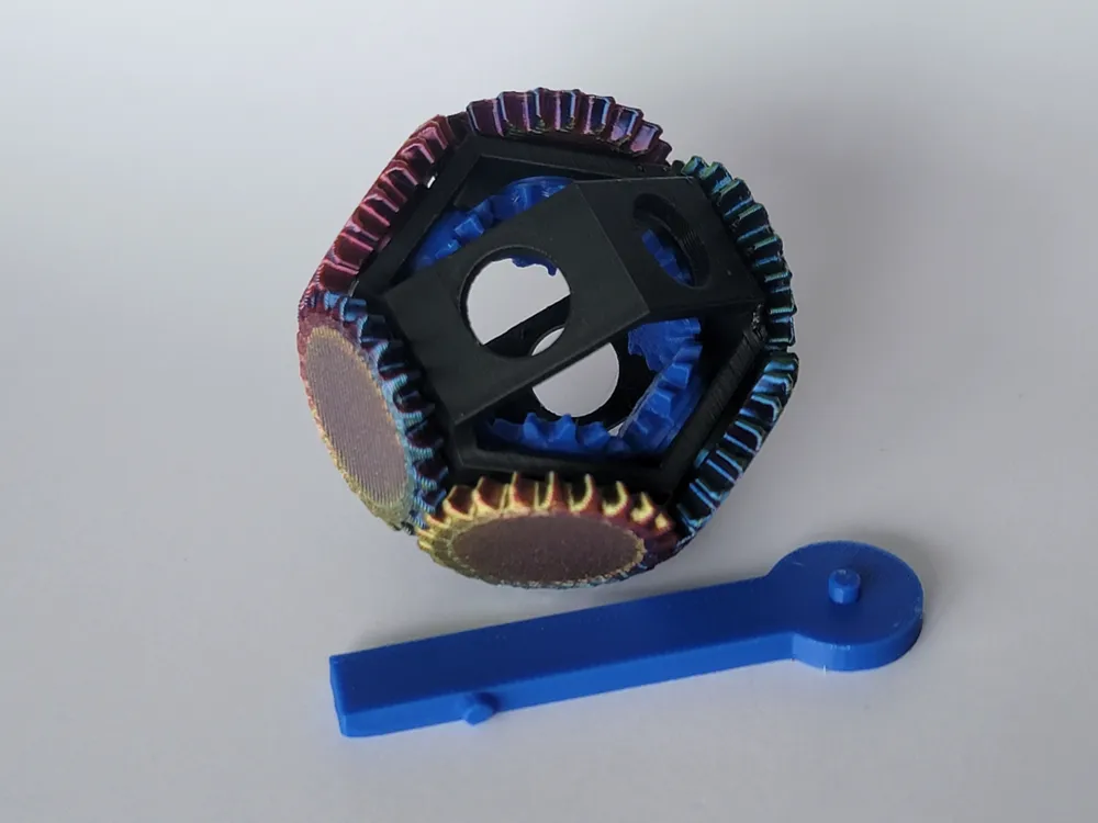 hYPER Fidget II - 20 gear fidget spinner by hYPERfOCUS MakerWorld ...