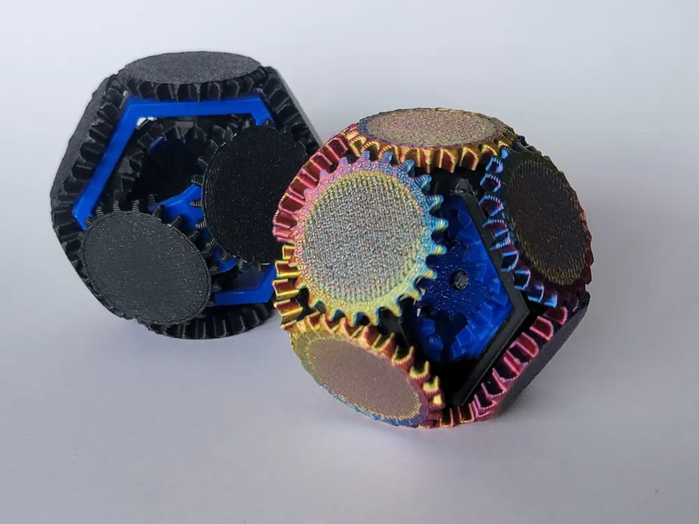 hYPER Fidget II - 20 gear fidget spinner by hYPERfOCUS MakerWorld ...