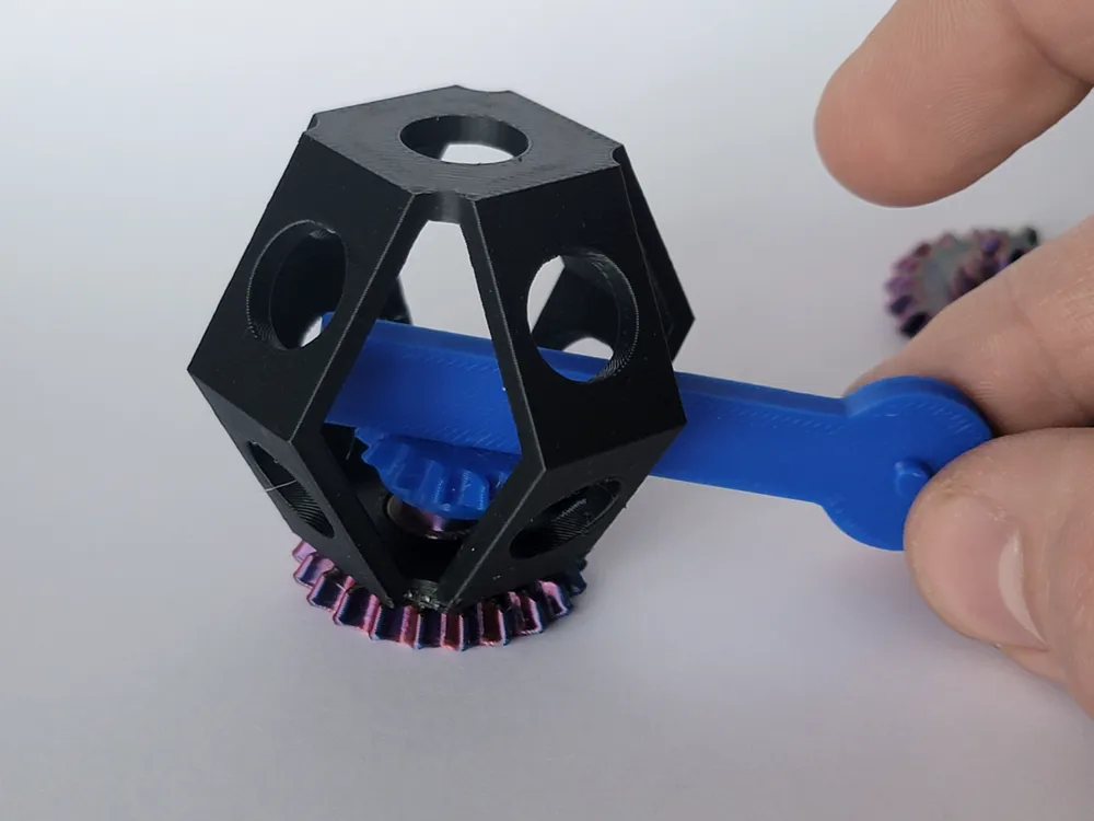 hYPER Fidget II - 20 gear fidget spinner by hYPERfOCUS - MakerWorld