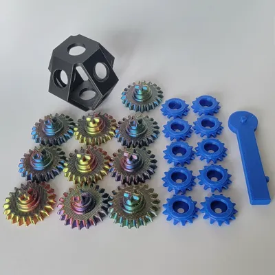 hYPER Fidget II - 20 gear fidget spinner by hYPERfOCUS MakerWorld ...