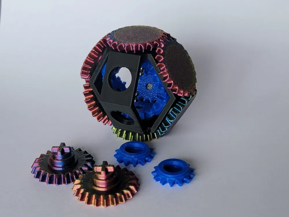 hYPER Fidget II - 20 gear fidget spinner by hYPERfOCUS MakerWorld ...