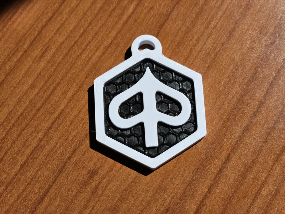Piaggio Honeycomb Keychain by Chris MakerWorld: Download Free 3D Models