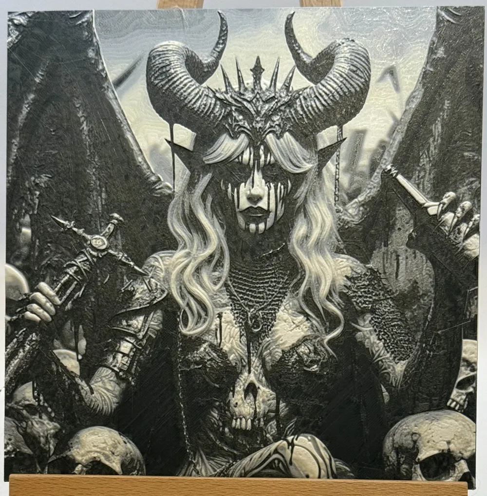 Devil Chic at War #47 - Free 3D Print Model - MakerWorld