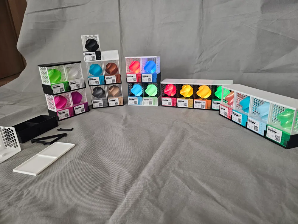 Filament Display Library Stackable & Modular by Dave MakerWorld ...