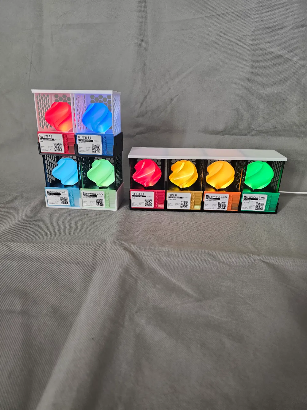 Filament Display Library Stackable & Modular by Dave MakerWorld ...