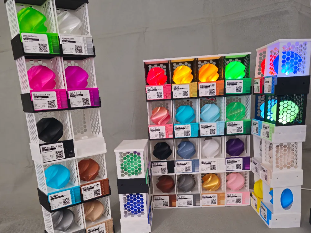Stackable Filament Display Library - Modular by Dave - MakerWorld