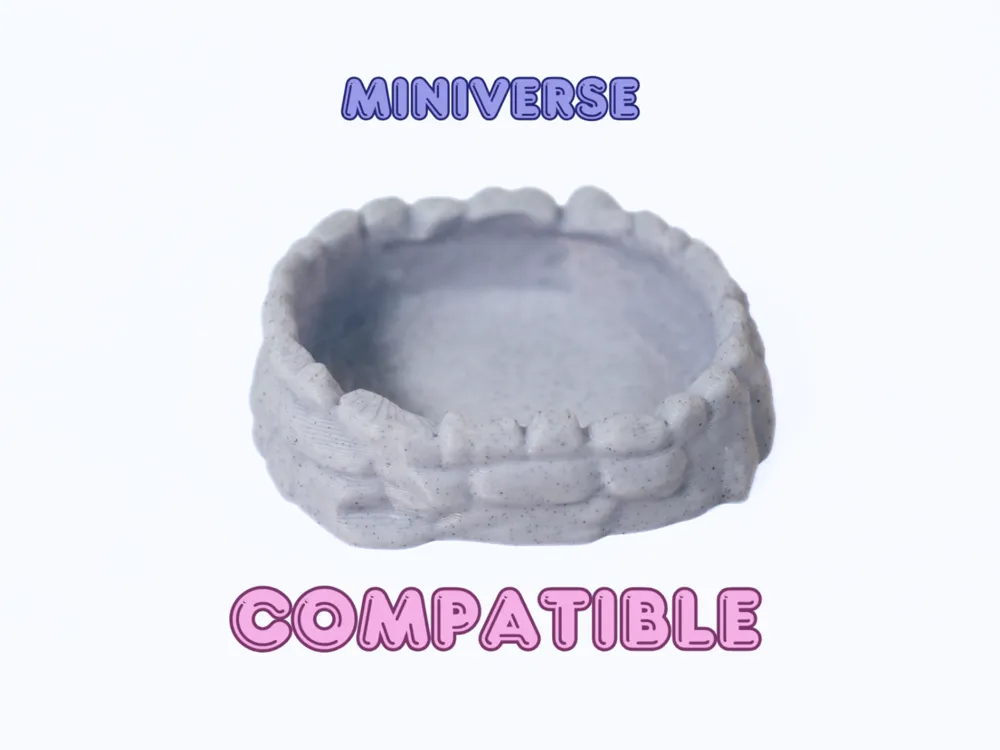 Miniverse Koi Pond (Miniature Pond for Mini Fish) by AmbersMinis ...