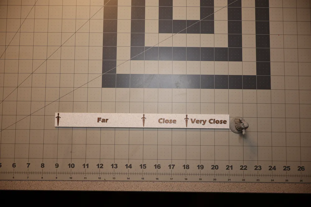 DaggerHeart Range Ruler (Right) - Free 3D Print Model - MakerWorld