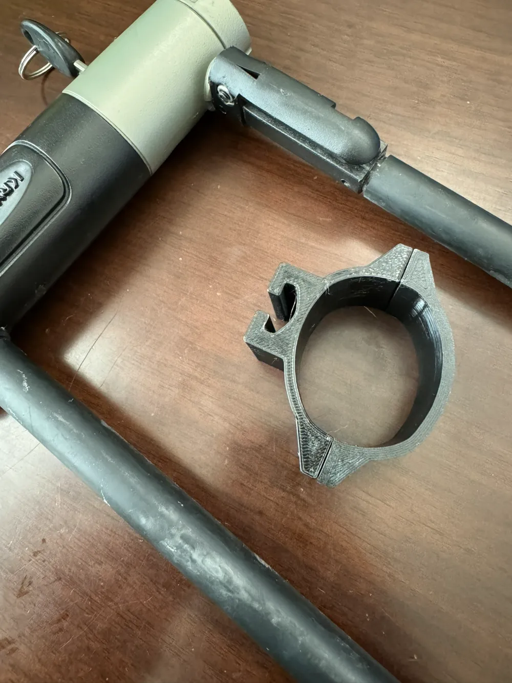 Ninebot Scooter Kryptonite Lock Mount by Pacobart - MakerWorld